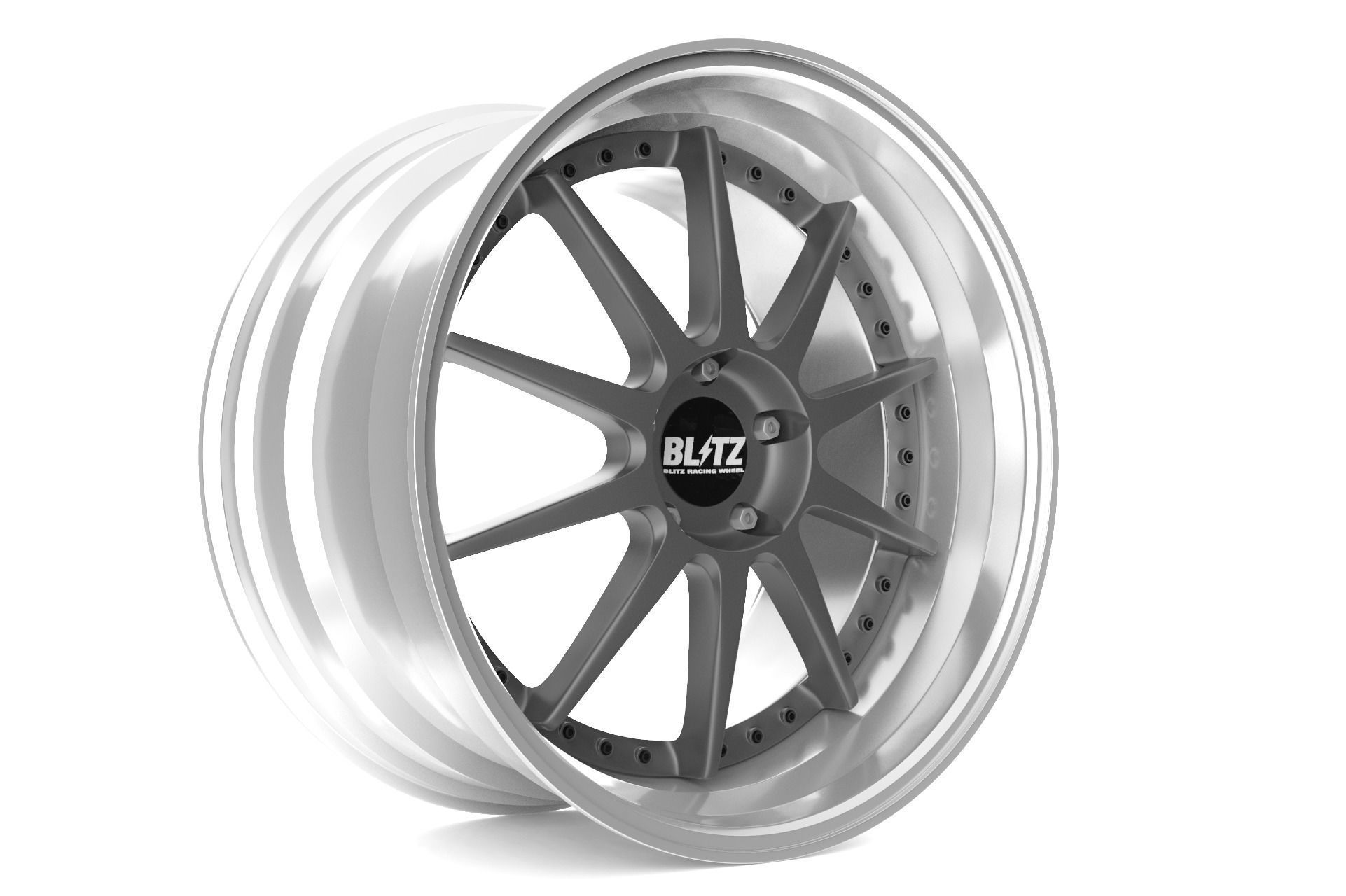 BLITZ TEHNOSPEED Z1 CUSTOM WHEELS 3D model | CGTrader