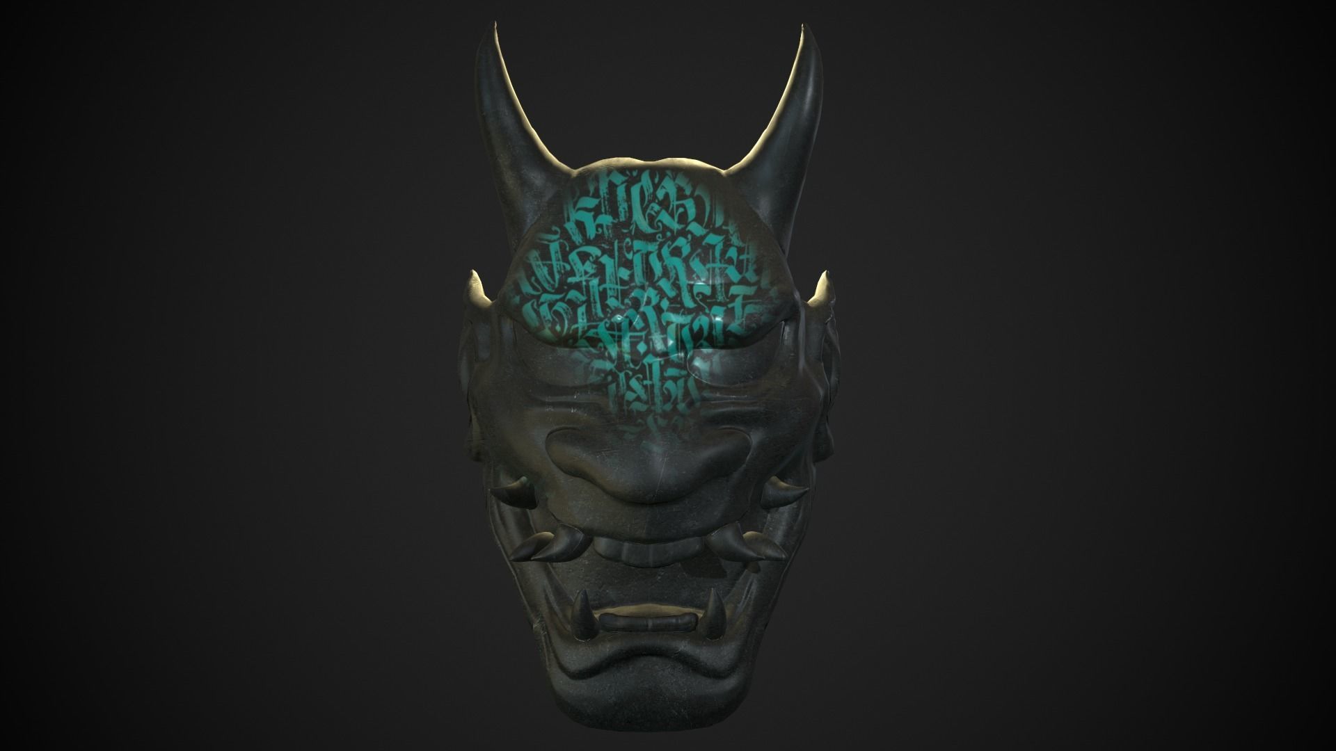 3D model Masks ONI VR / AR / low-poly | CGTrader