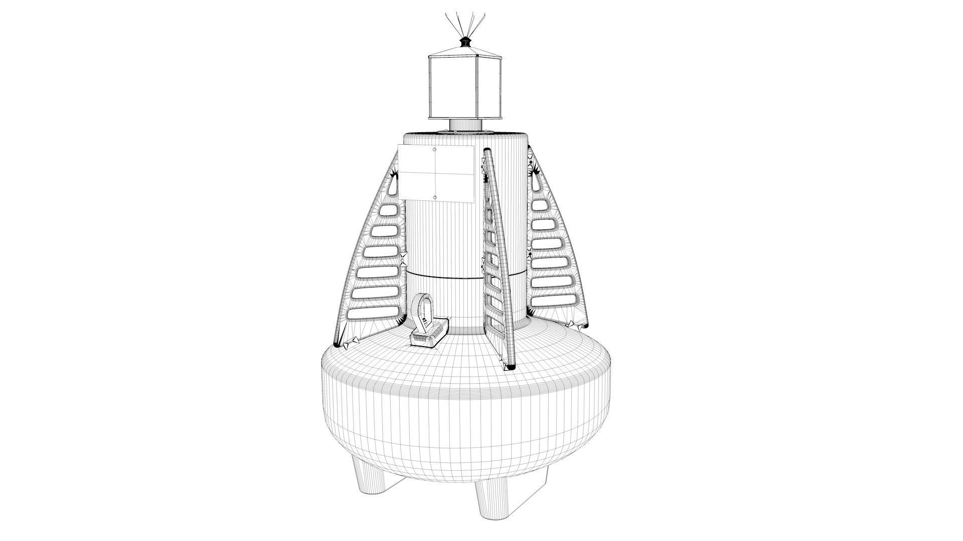 Marine buoy 3D model | CGTrader