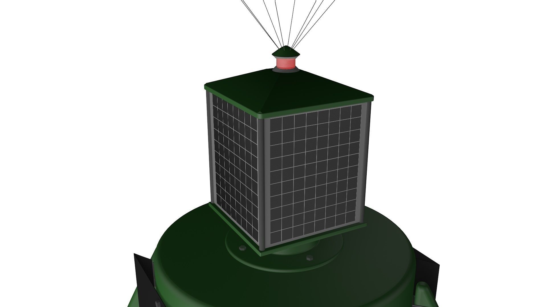 Marine buoy 3D model | CGTrader