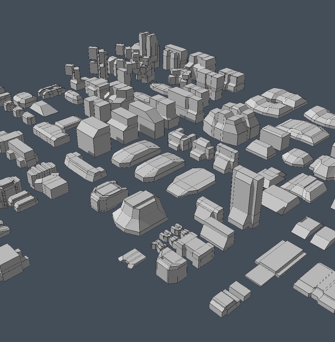 basic shapes set 06 3D model | CGTrader