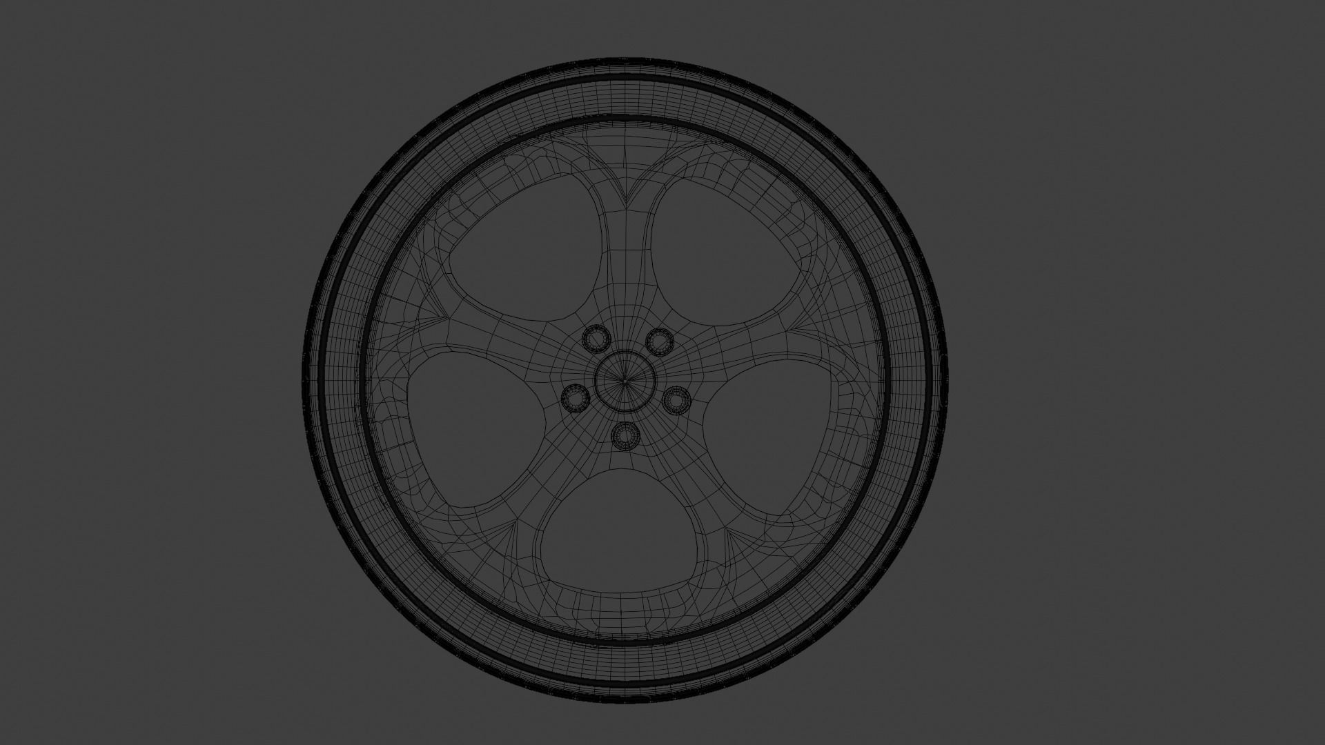 Alfa Romeo Wheel Mesh free 3D model | CGTrader