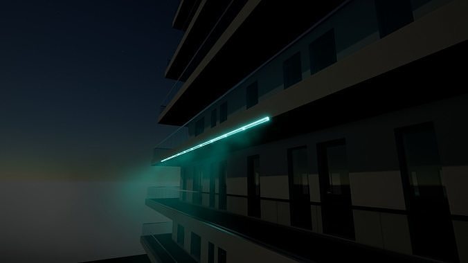 Neon Led free 3D model | CGTrader