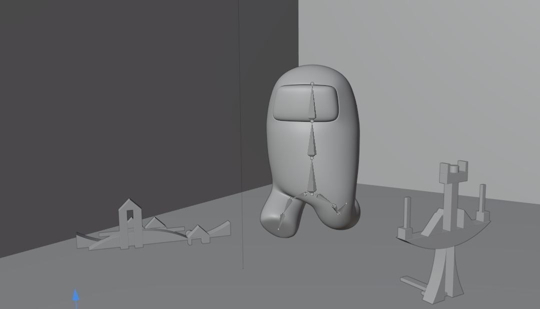 Among Us - print model animation riggid 3D model animated rigged | CGTrader