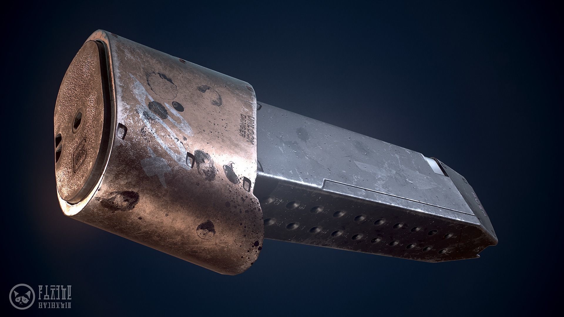 3D model Custom glock handgun VR / AR / low-poly | CGTrader