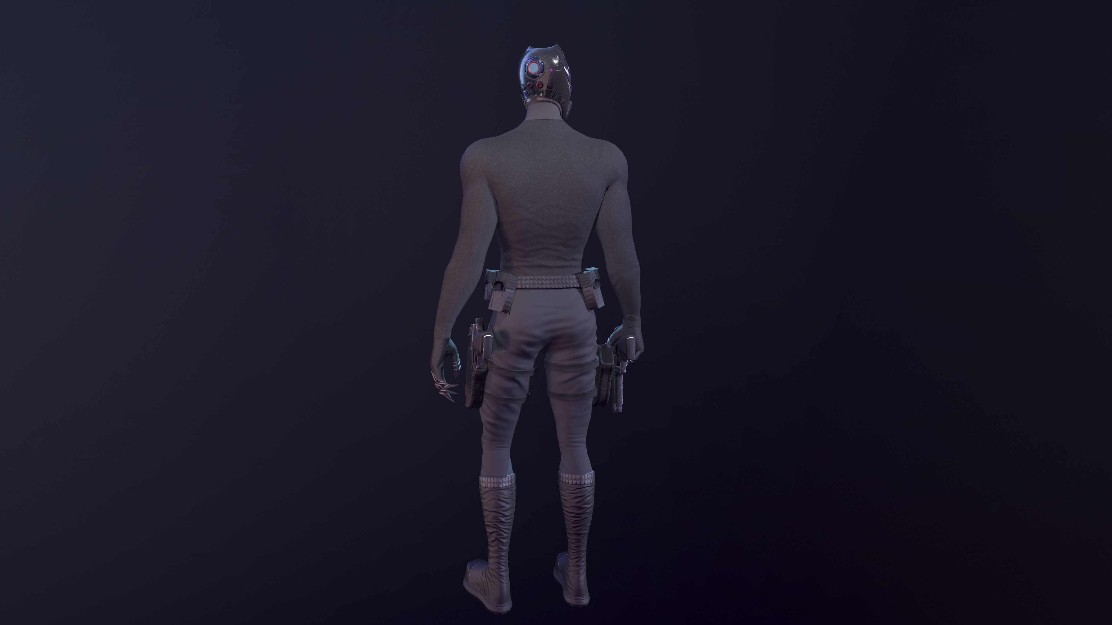 3D model Clawman VR / AR / low-poly rigged | CGTrader
