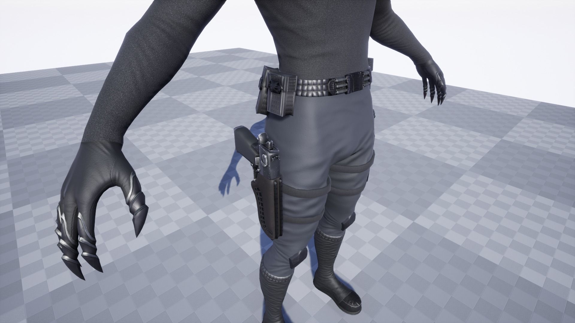 3D model Clawman VR / AR / low-poly rigged | CGTrader