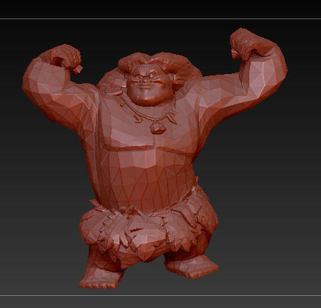maui from the movie moana 3D model 3D printable | CGTrader