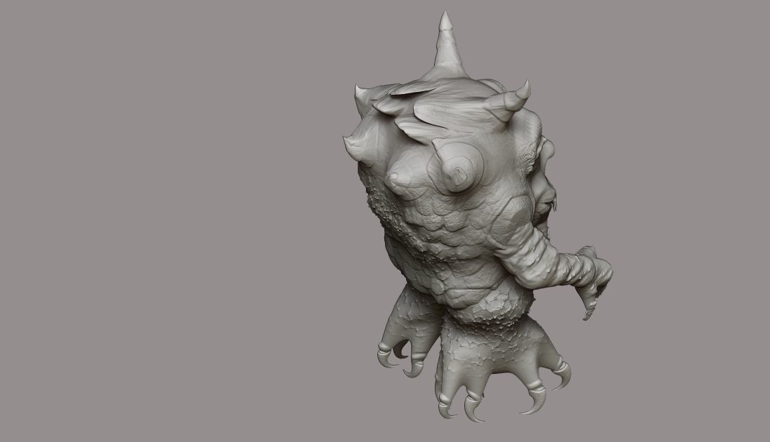 creature demon monster 3D model | CGTrader
