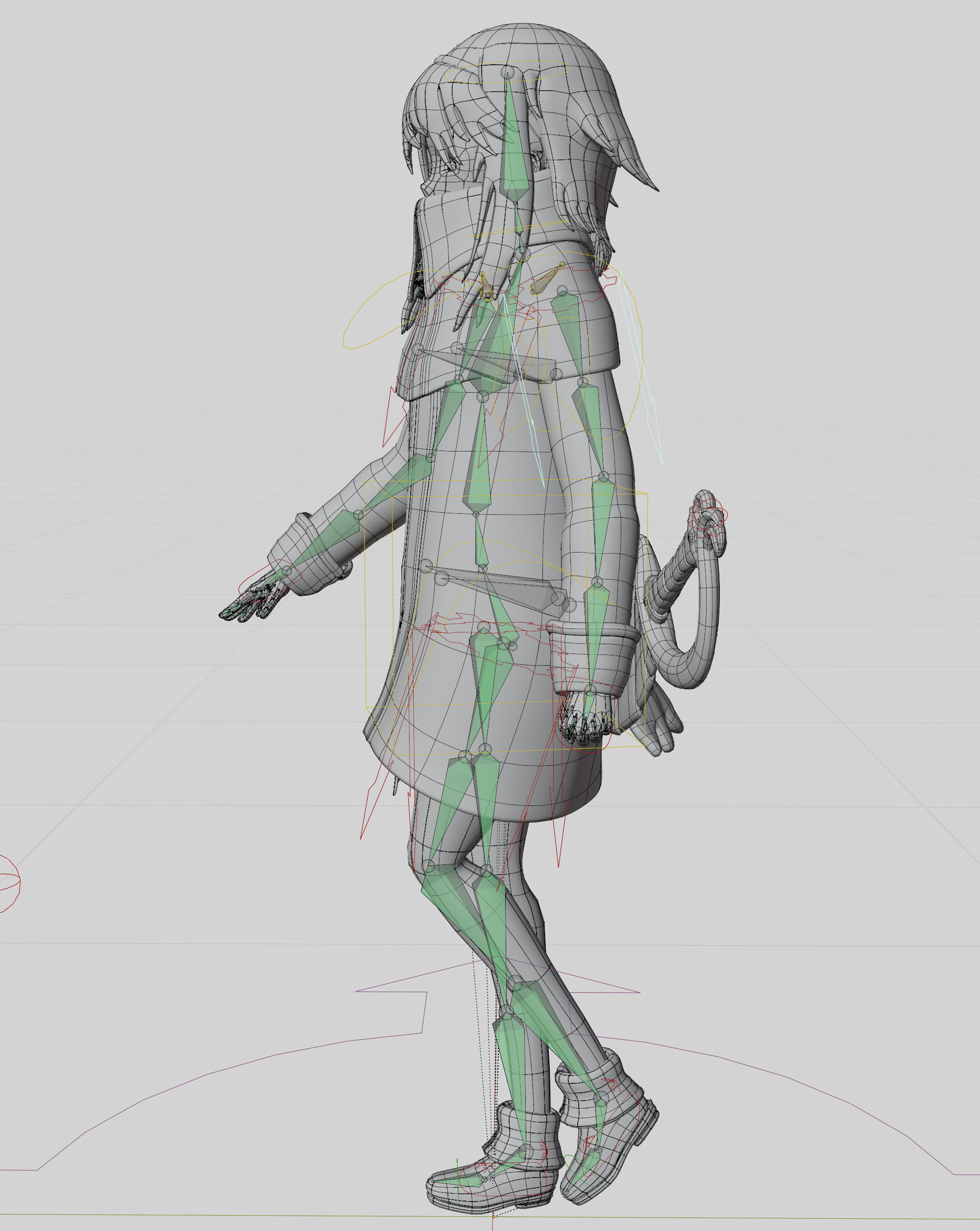 3D model Mary Read Fate Grand Order VR / AR / low-poly | CGTrader
