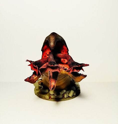 TREMORS Graboid Statue - - 3D Print Model FanMade STL Figurine 3D model ...