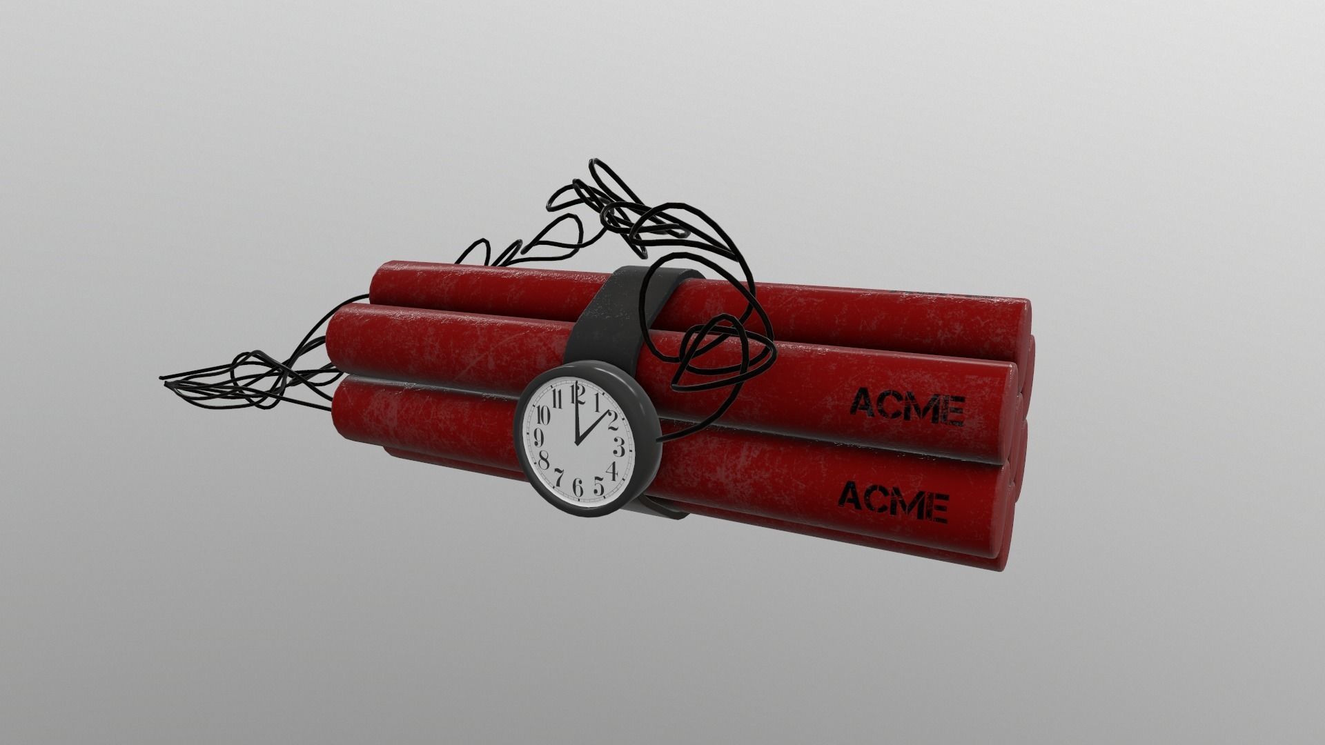 3D model dynamite VR / AR / low-poly | CGTrader