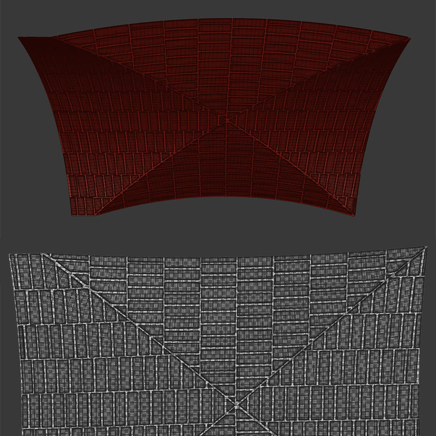 Vaulted ceiling 3D model | CGTrader