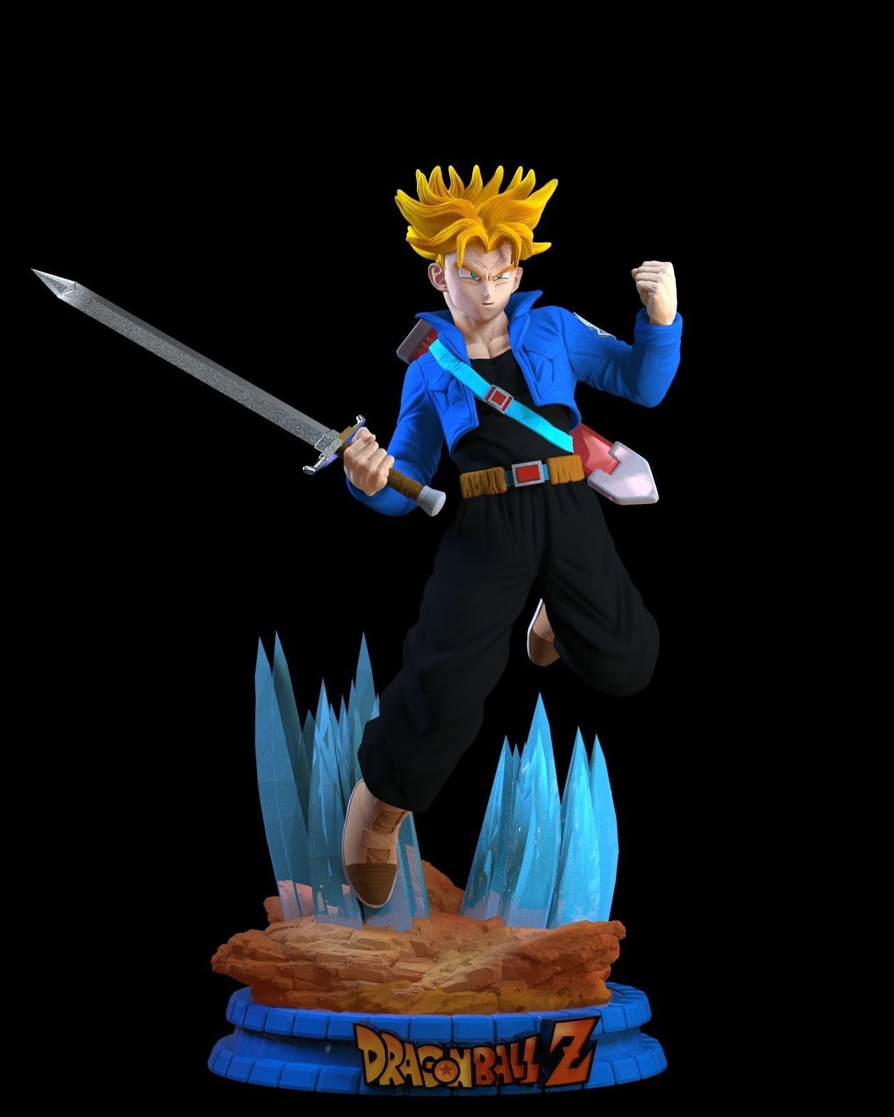 Trunks 3D model 3D printable | CGTrader