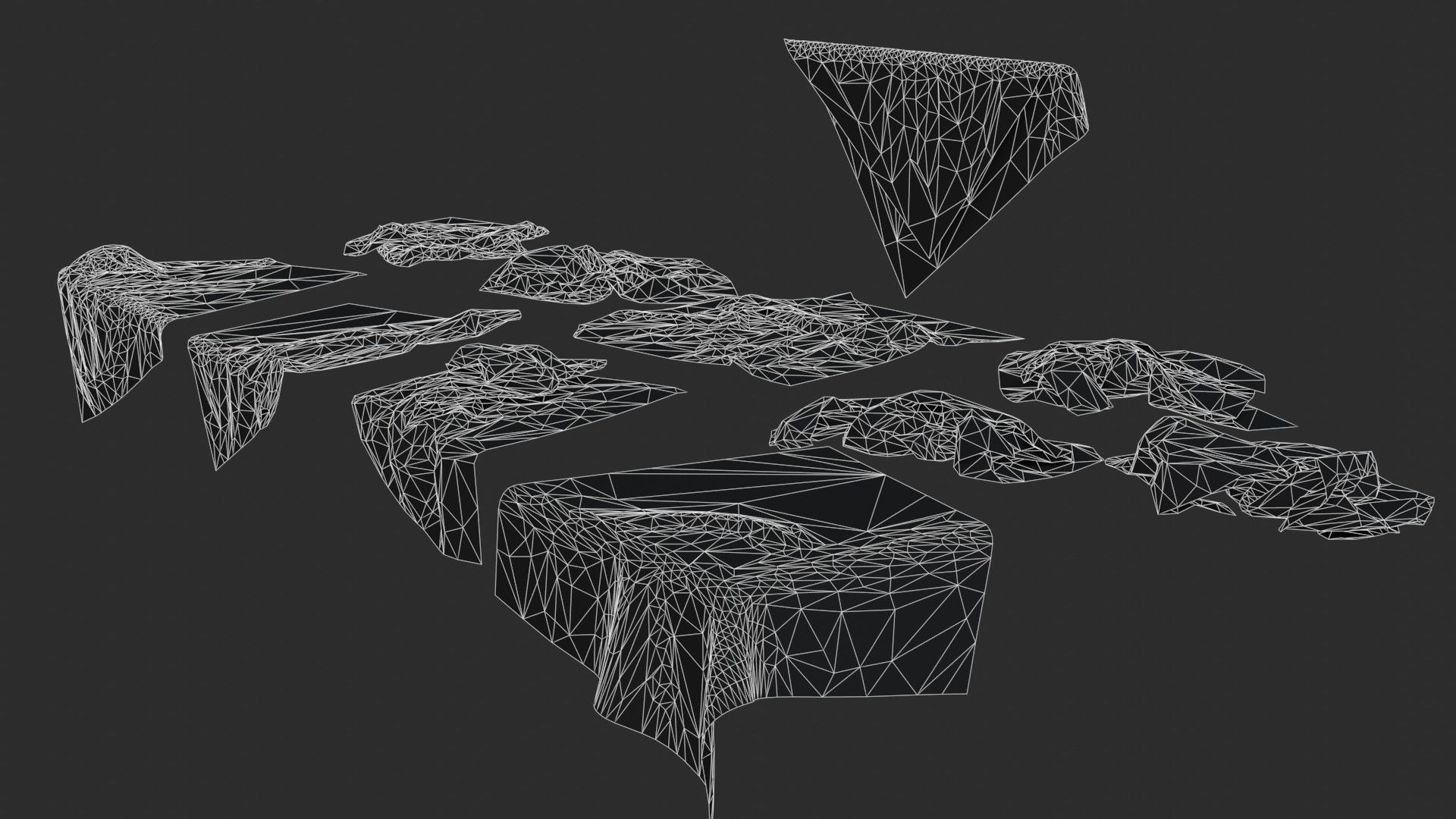 3D model Old Fabric Cloth Assets 01 VR / AR / low-poly | CGTrader