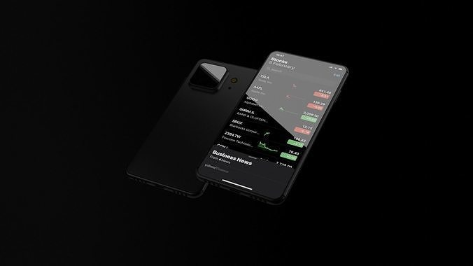 Smartphone design 3D model | CGTrader