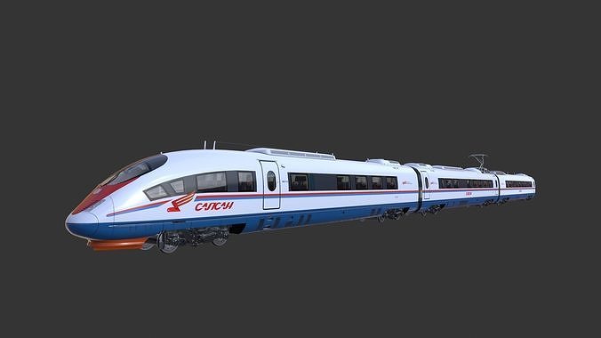 3D model EVS1 EVS2 Sapsan VR / AR / low-poly | CGTrader