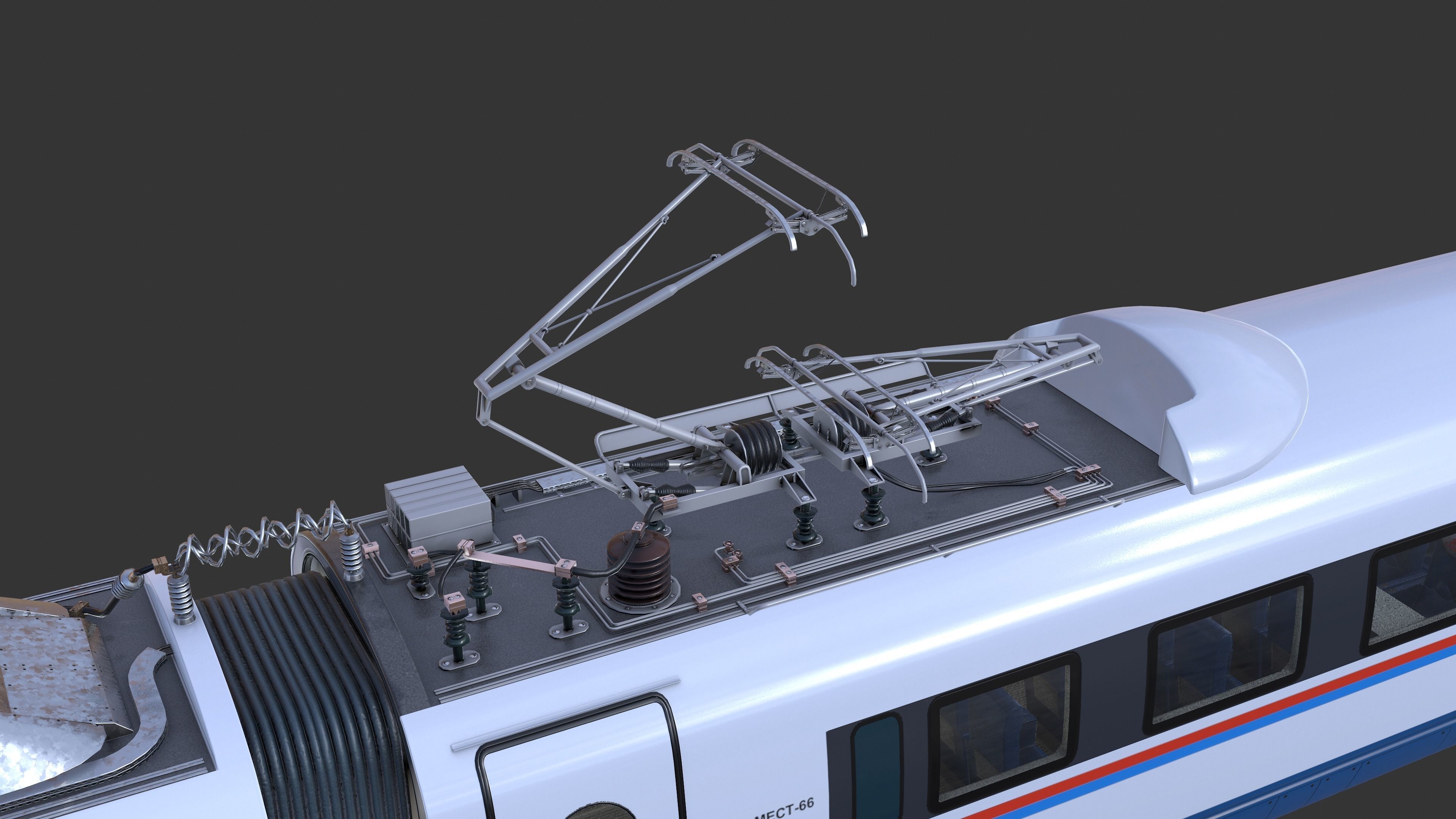 3D model EVS1 EVS2 Sapsan VR / AR / low-poly | CGTrader