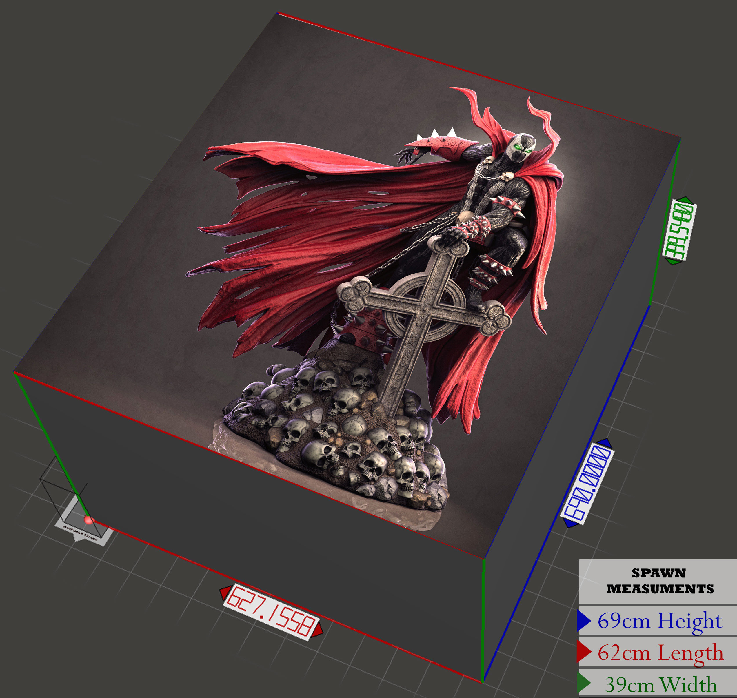 Spawn 3D model 3D printable | CGTrader
