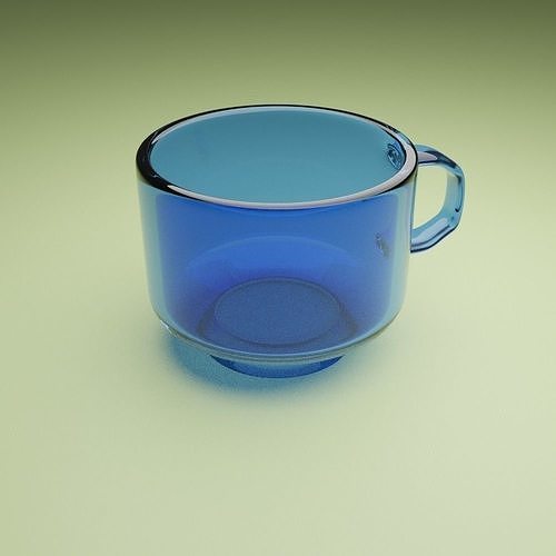 Glass Cub free 3D model | CGTrader