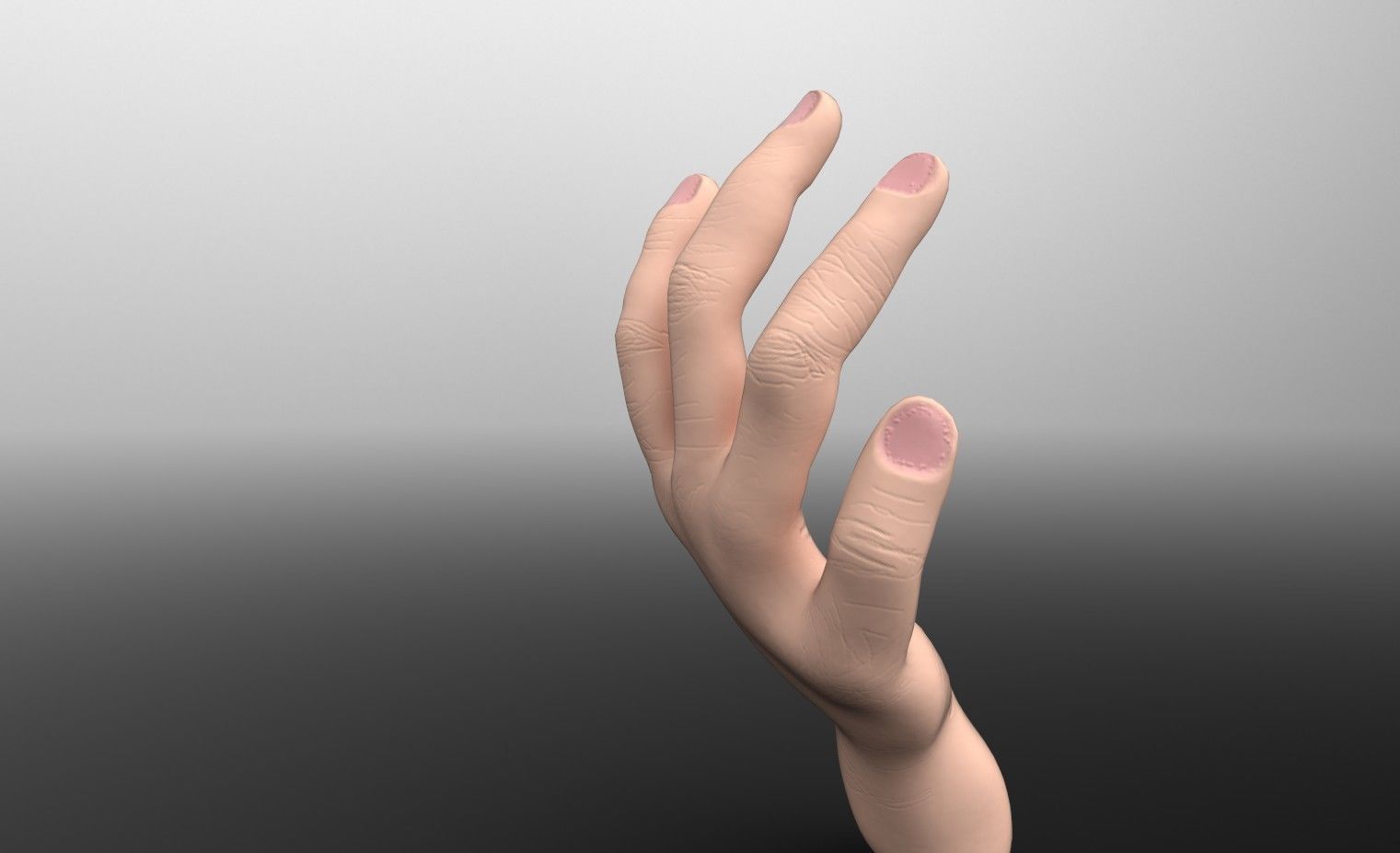 hand and fingers 3D model | CGTrader