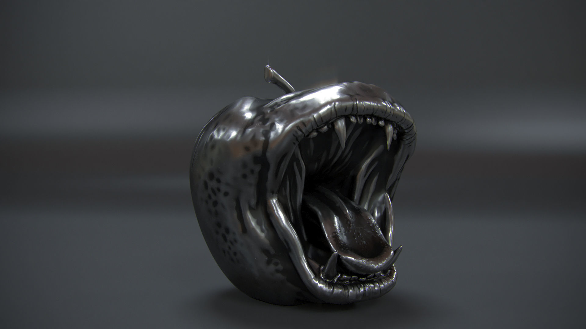 Apple Mutant 3D model 3D printable | CGTrader