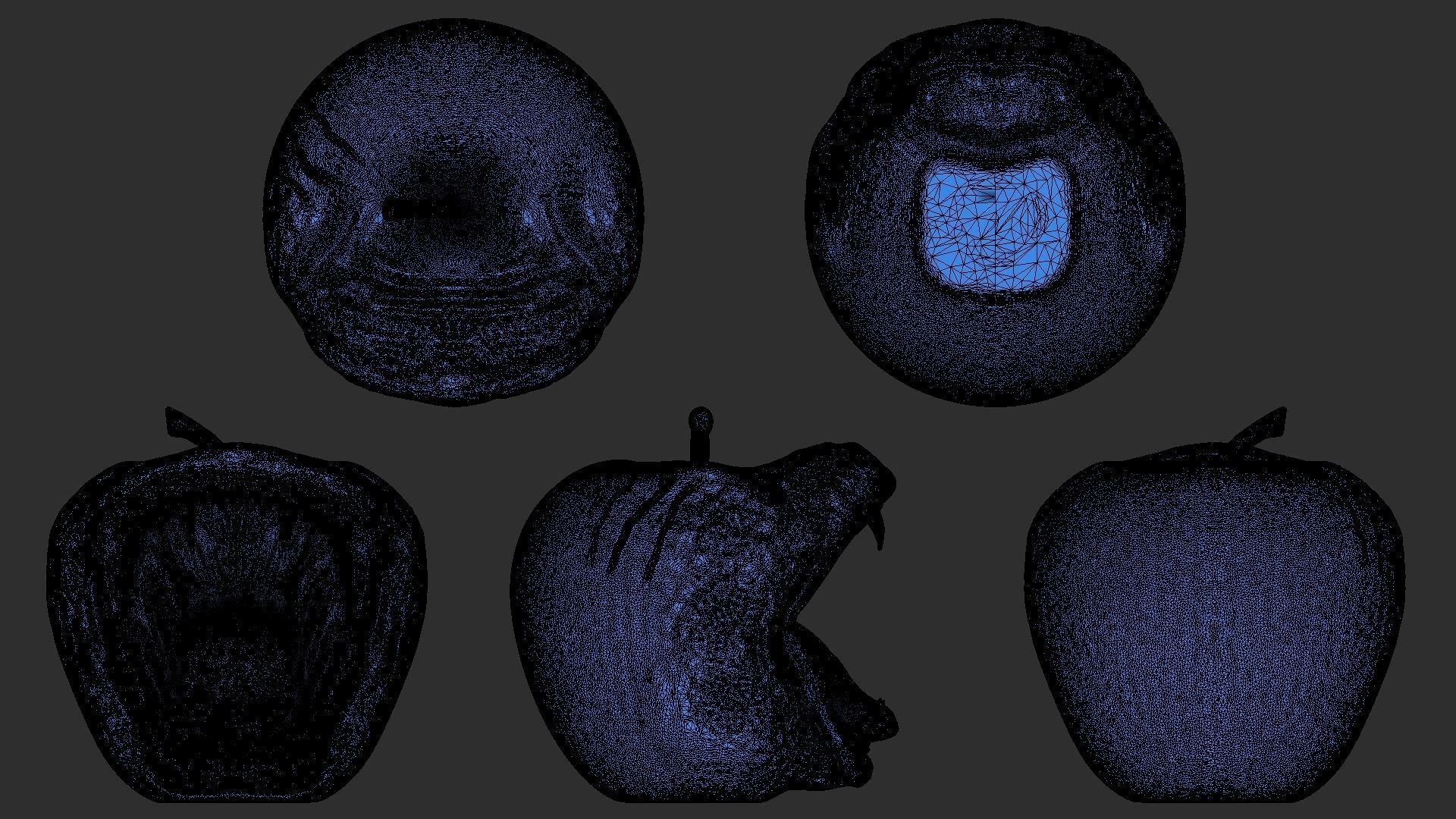 Apple Mutant 3D model 3D printable | CGTrader