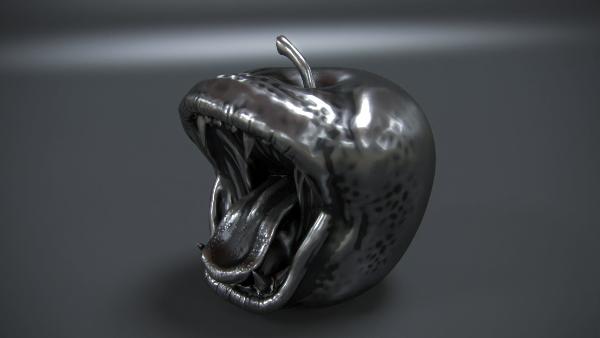 Apple Mutant 3D model 3D printable | CGTrader