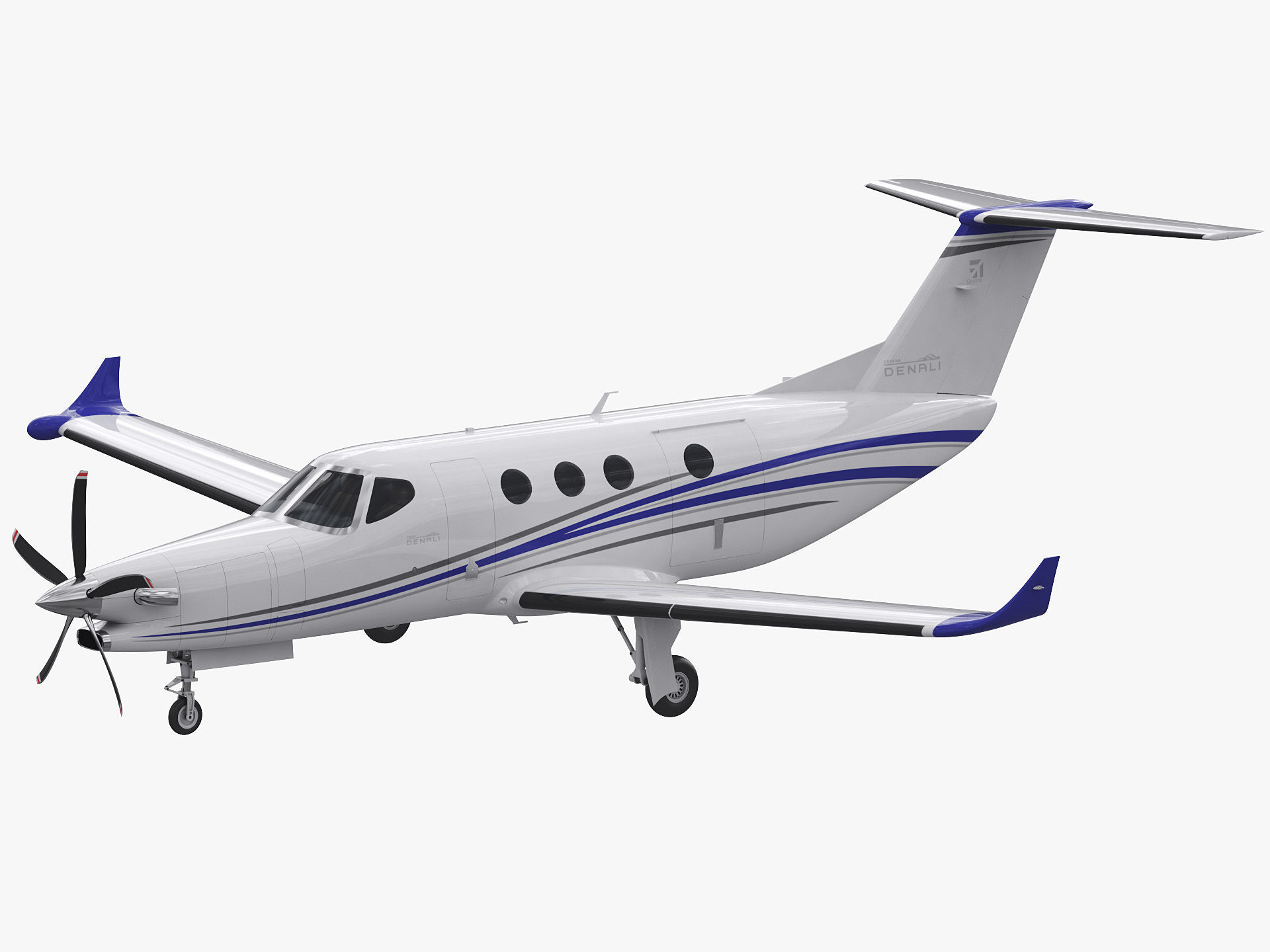 Beechcraft Denali 3D model | CGTrader