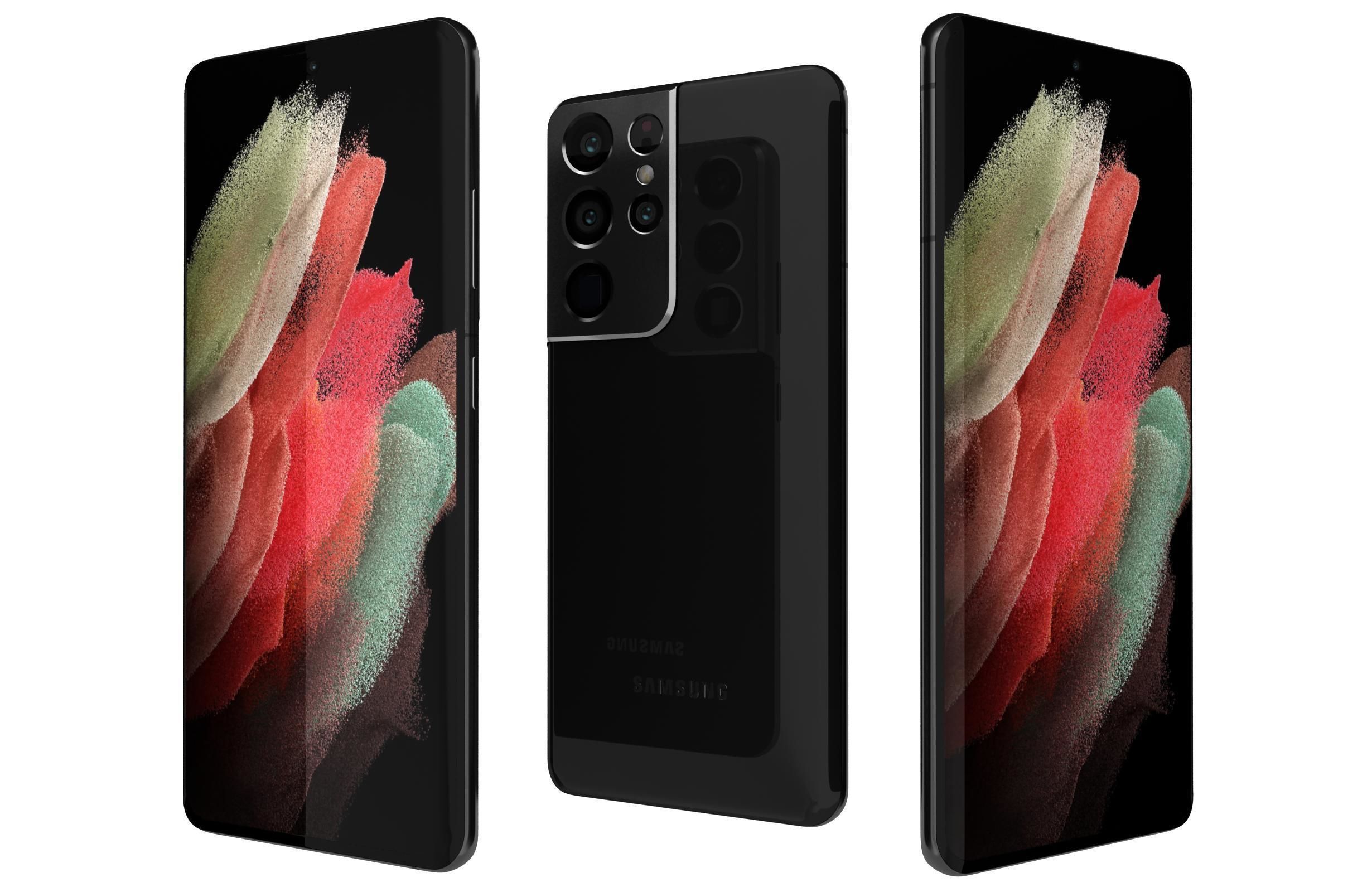 Samsung Galaxy S21 5G Ultra All Colors 3D model | CGTrader