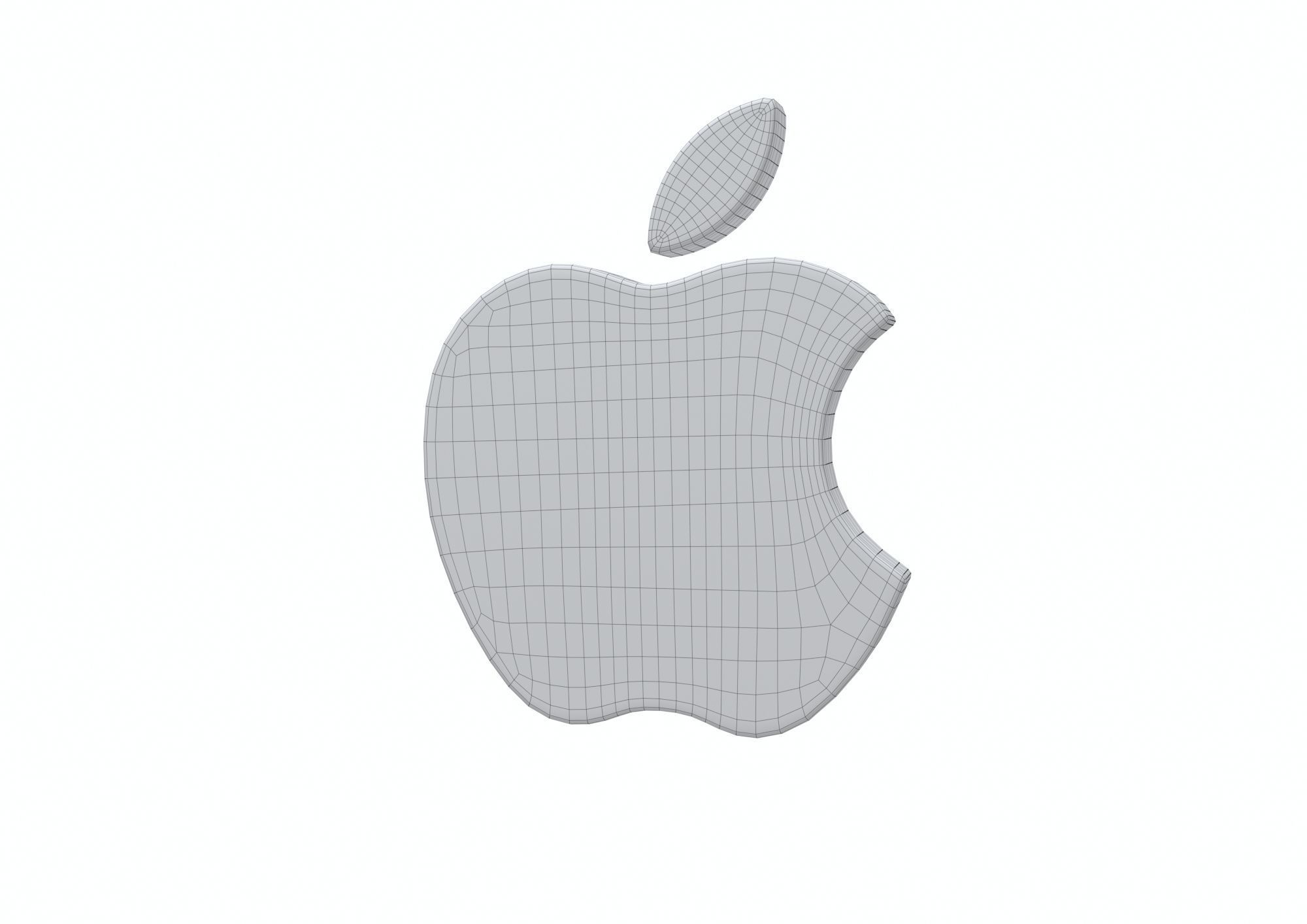 Apple Logo 3D model 3D model | CGTrader