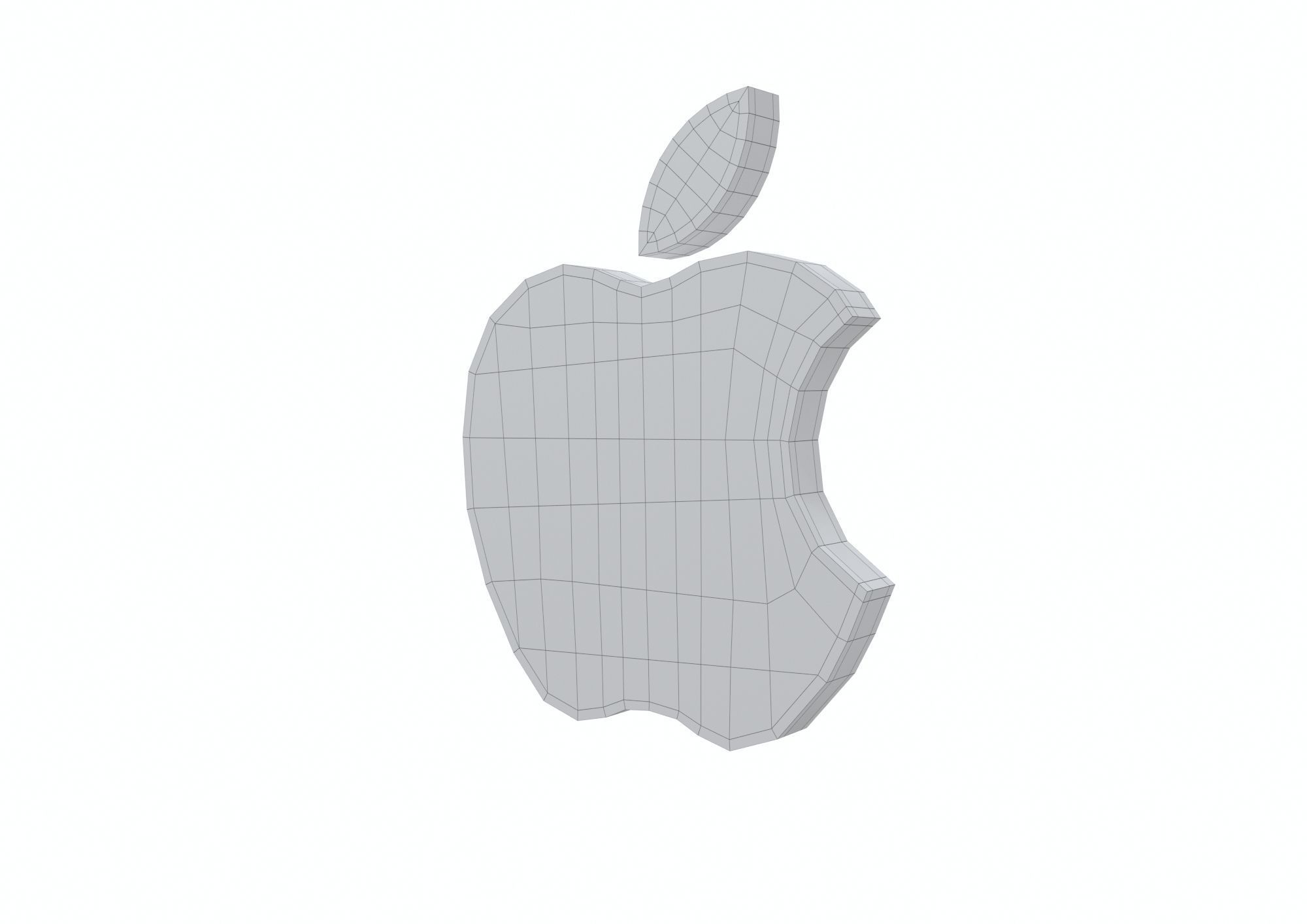 Apple Logo 3D model 3D model | CGTrader