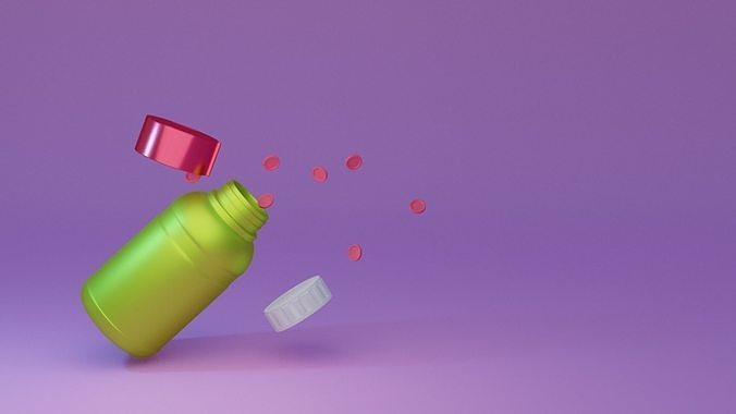 DRUG 3D model | CGTrader
