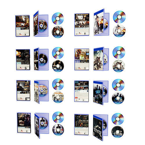 3D model Disk DVD Pak VR / AR / low-poly | CGTrader