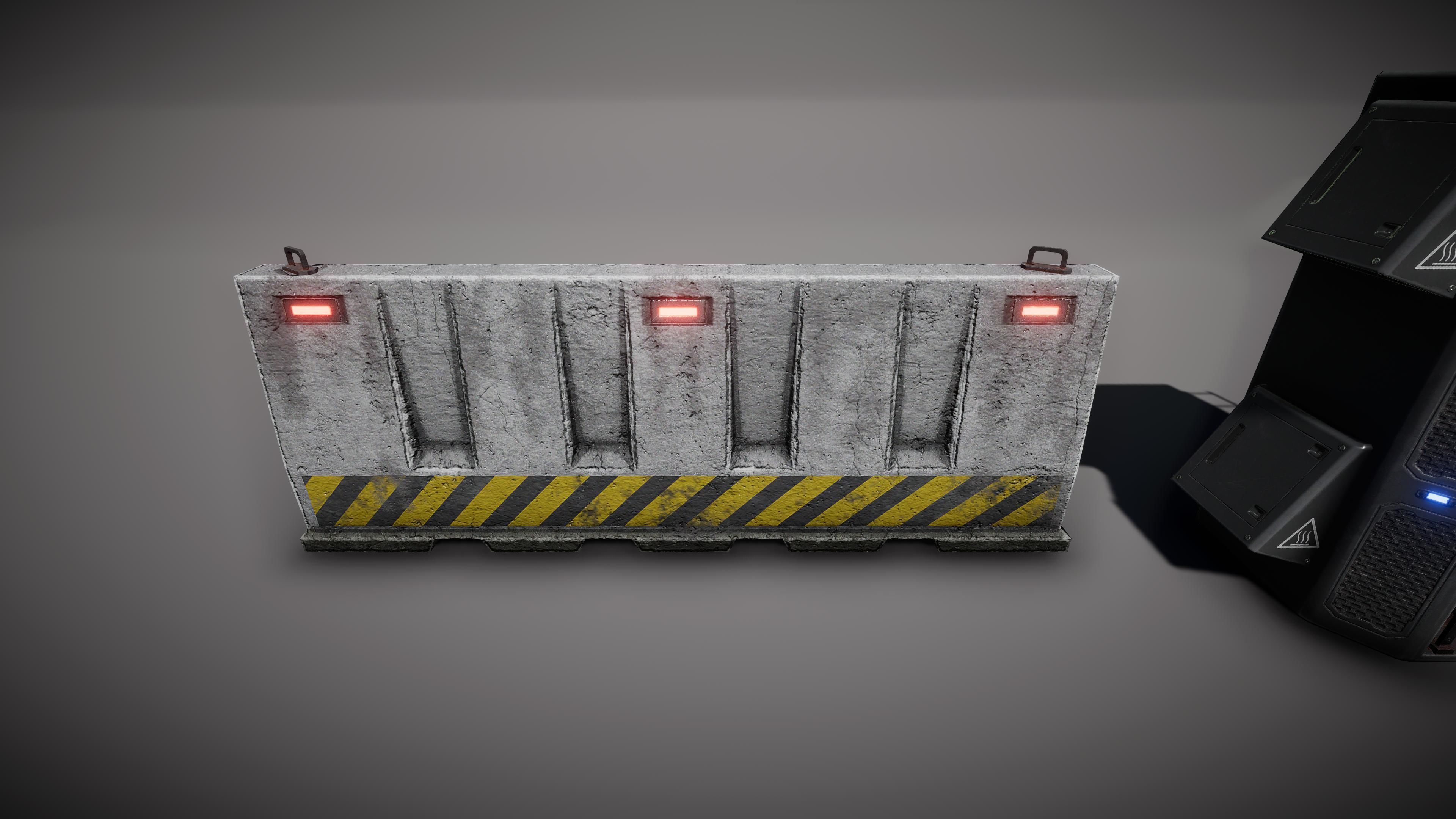 3D model Street Props Cyberpunk VR / AR / low-poly | CGTrader