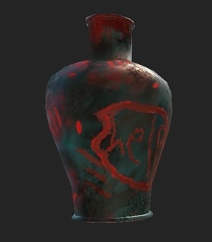 3D model Horror Vase VR / AR / low-poly | CGTrader