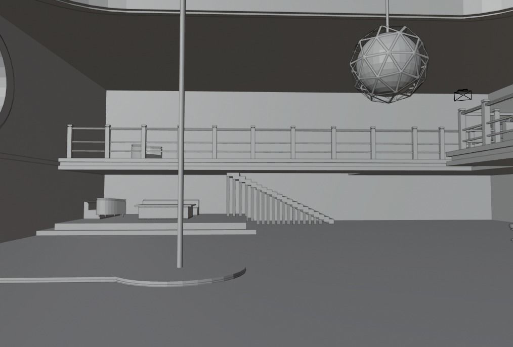 3D model lowpoly baar VR / AR / low-poly | CGTrader