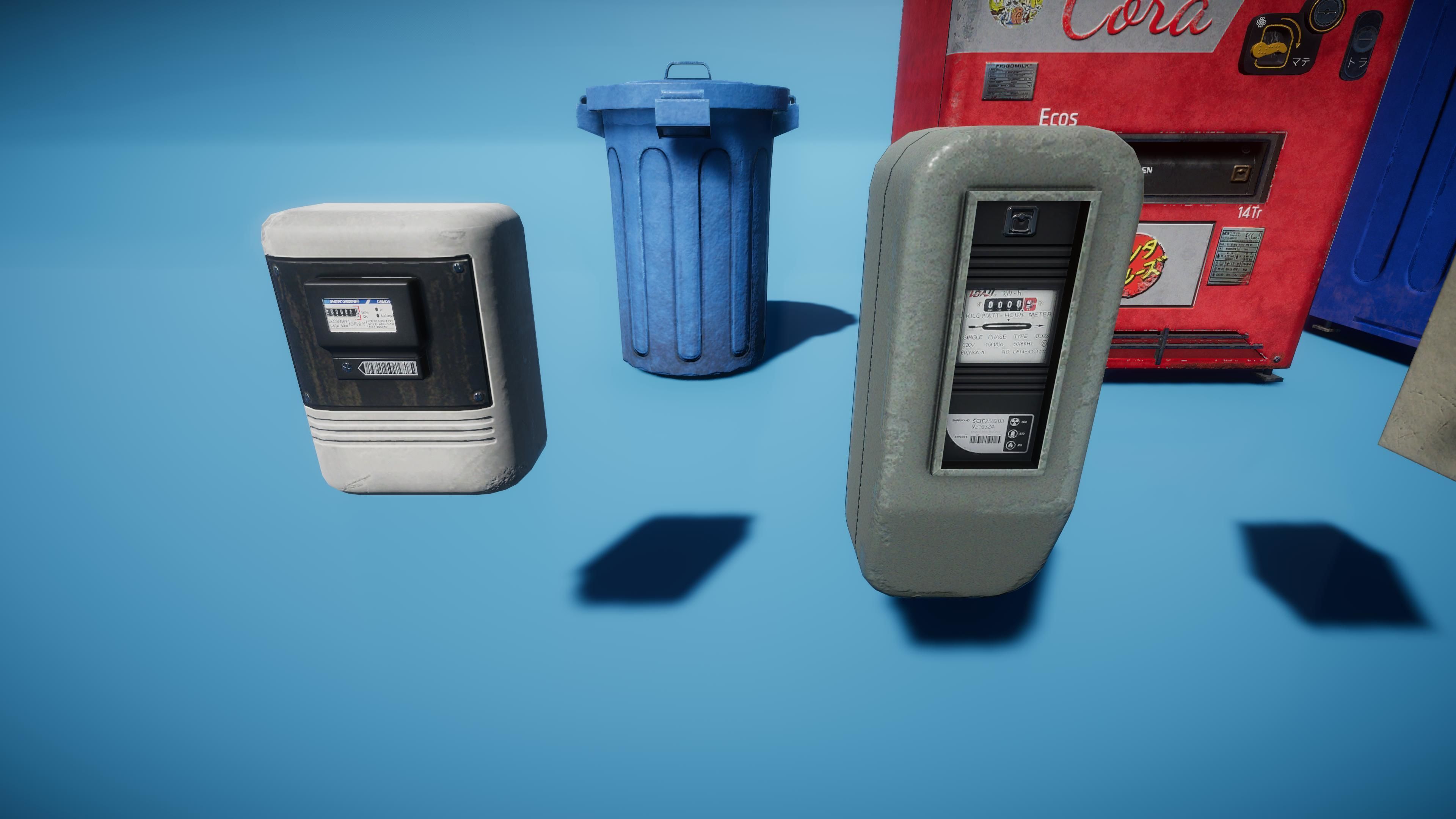 3D model Street Props Japan VR / AR / low-poly | CGTrader