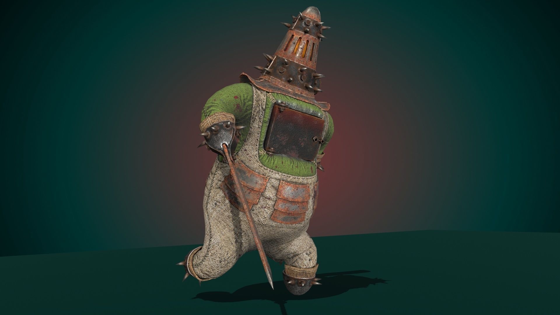 3D model Stitch Berserker VR / AR / low-poly rigged animated | CGTrader