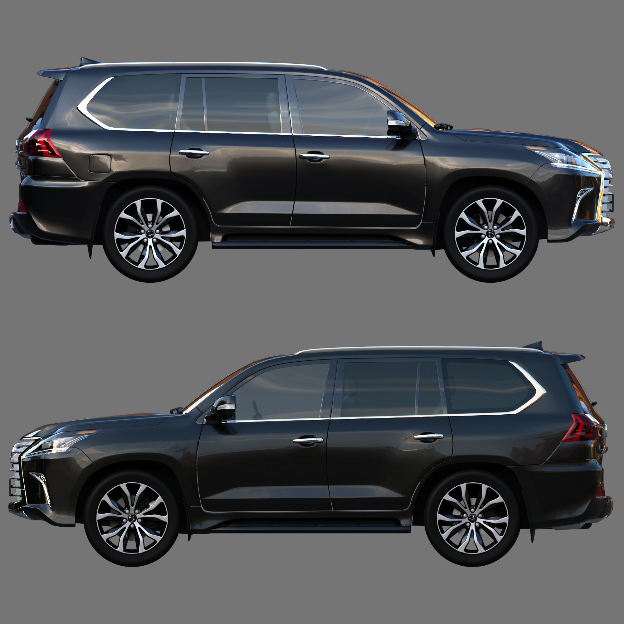 Lexus LX III 3D model | CGTrader