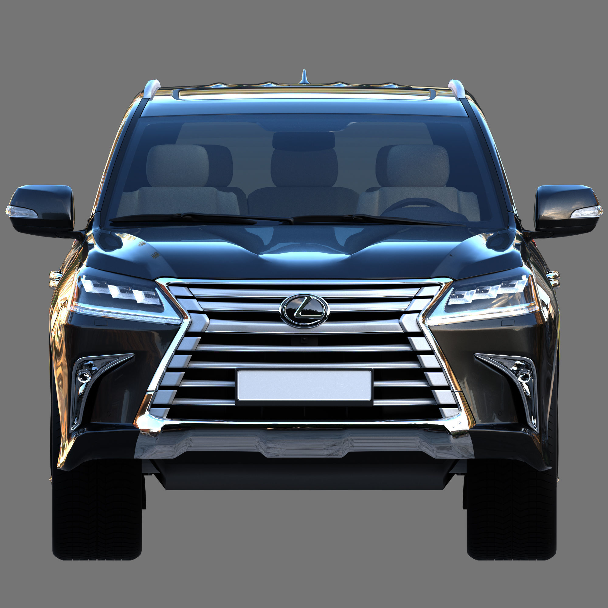 Lexus LX III 3D model | CGTrader