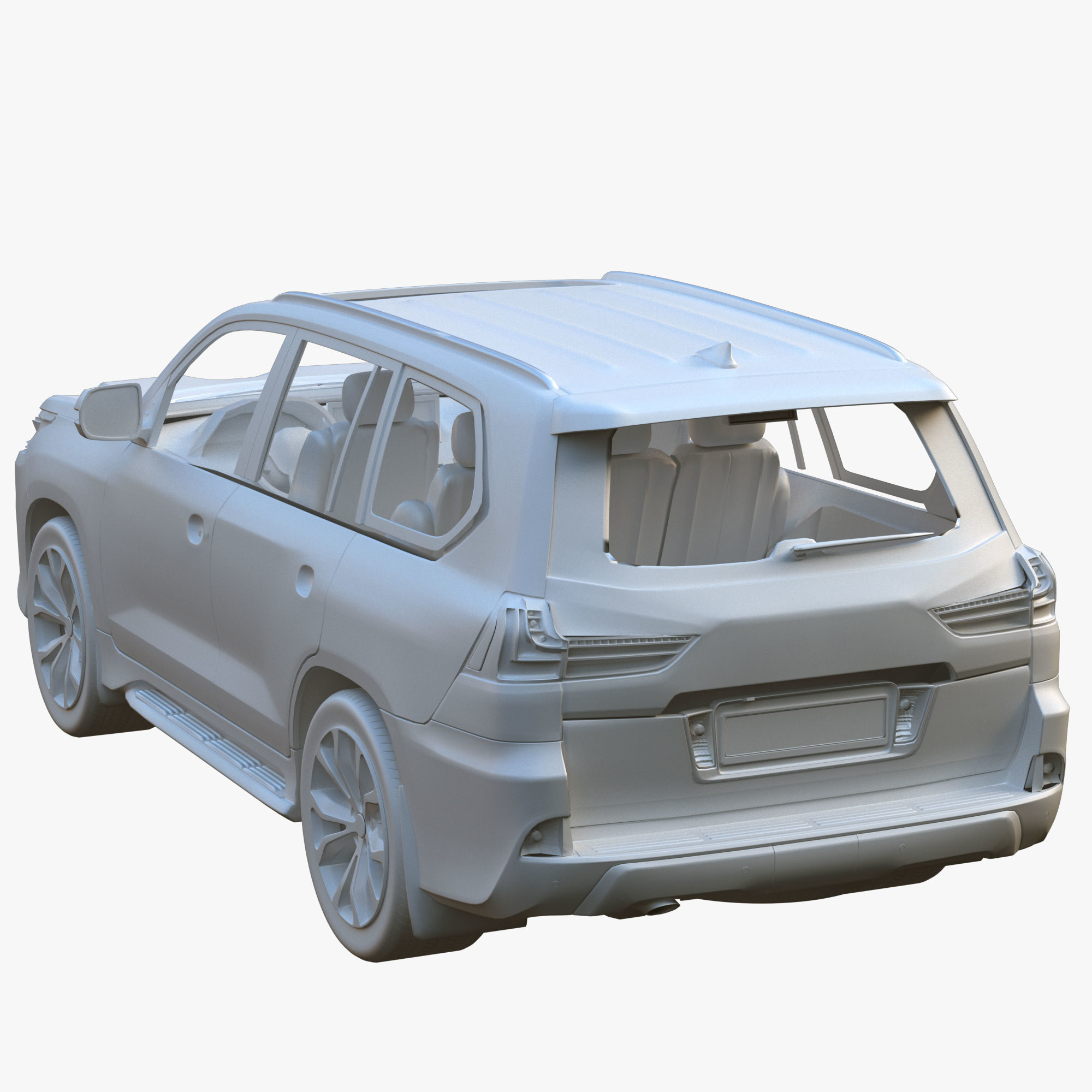 Lexus LX III 3D model | CGTrader