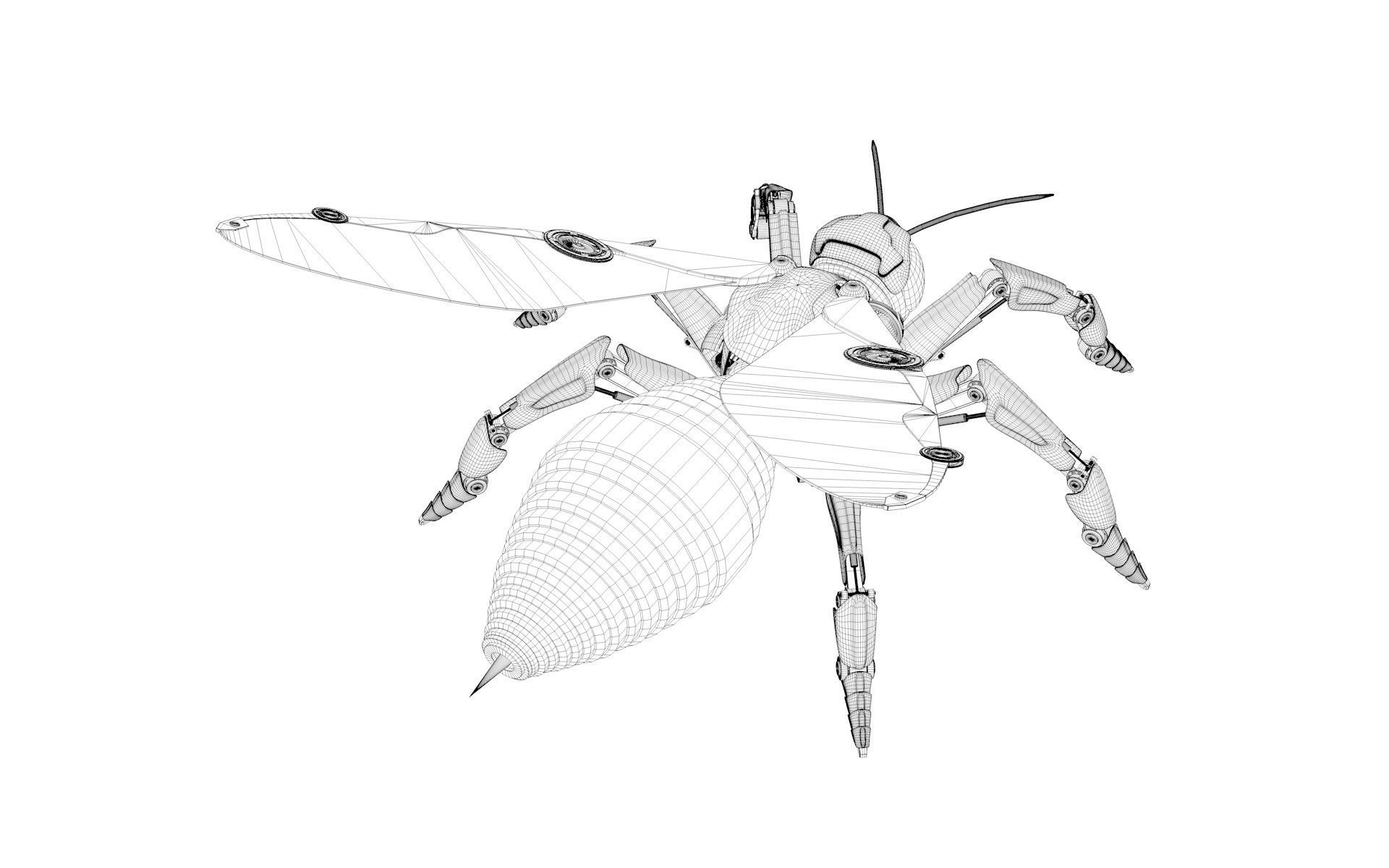 Robot insects pack 3D model 3D printable | CGTrader