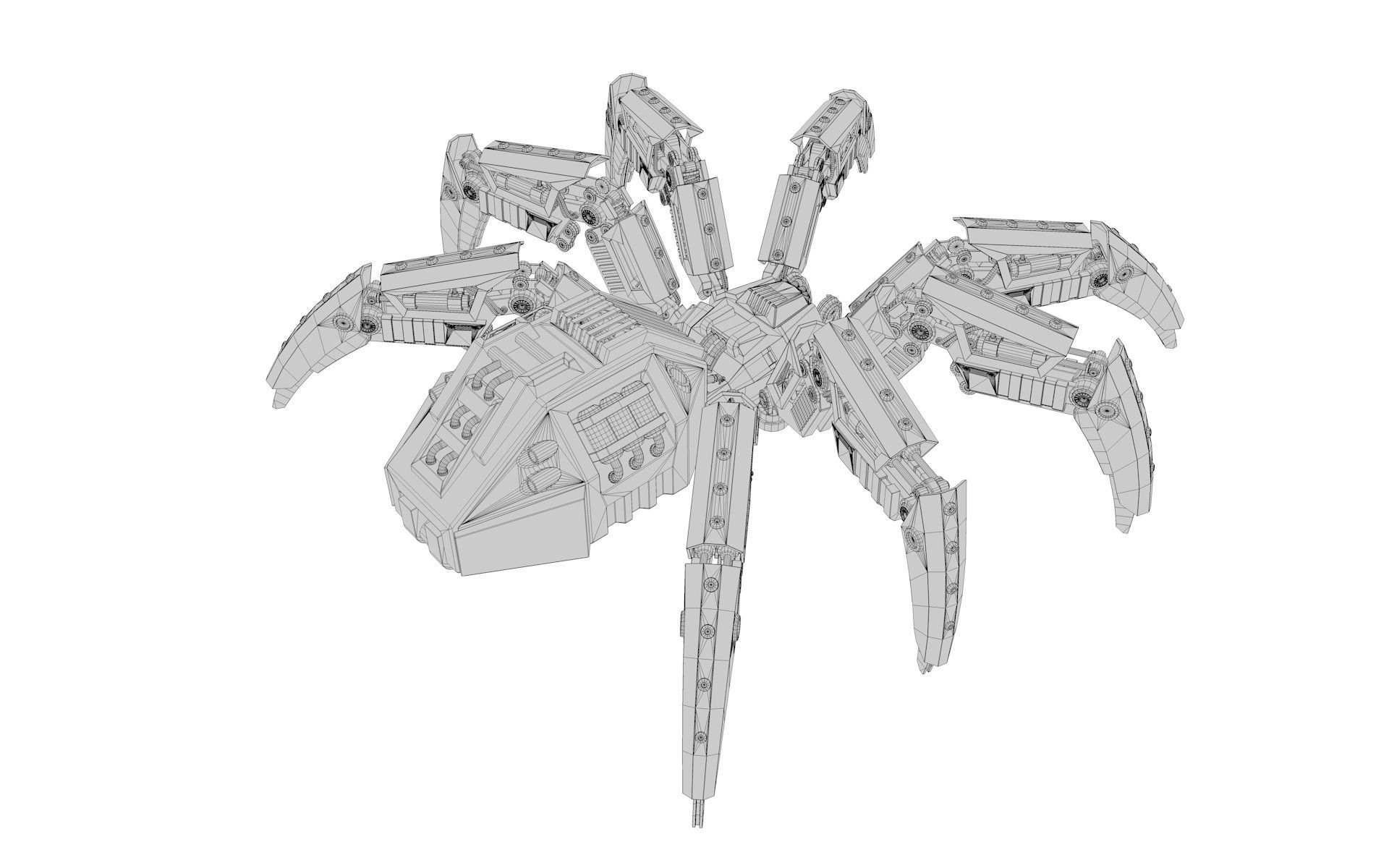 Robot insects pack 3D model 3D printable | CGTrader