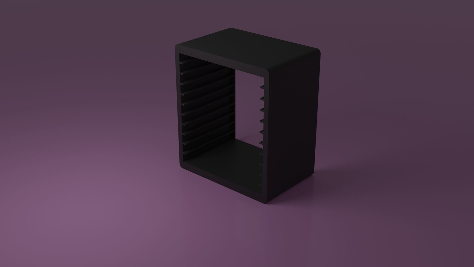 DVD Storage 3D model 3D printable | CGTrader