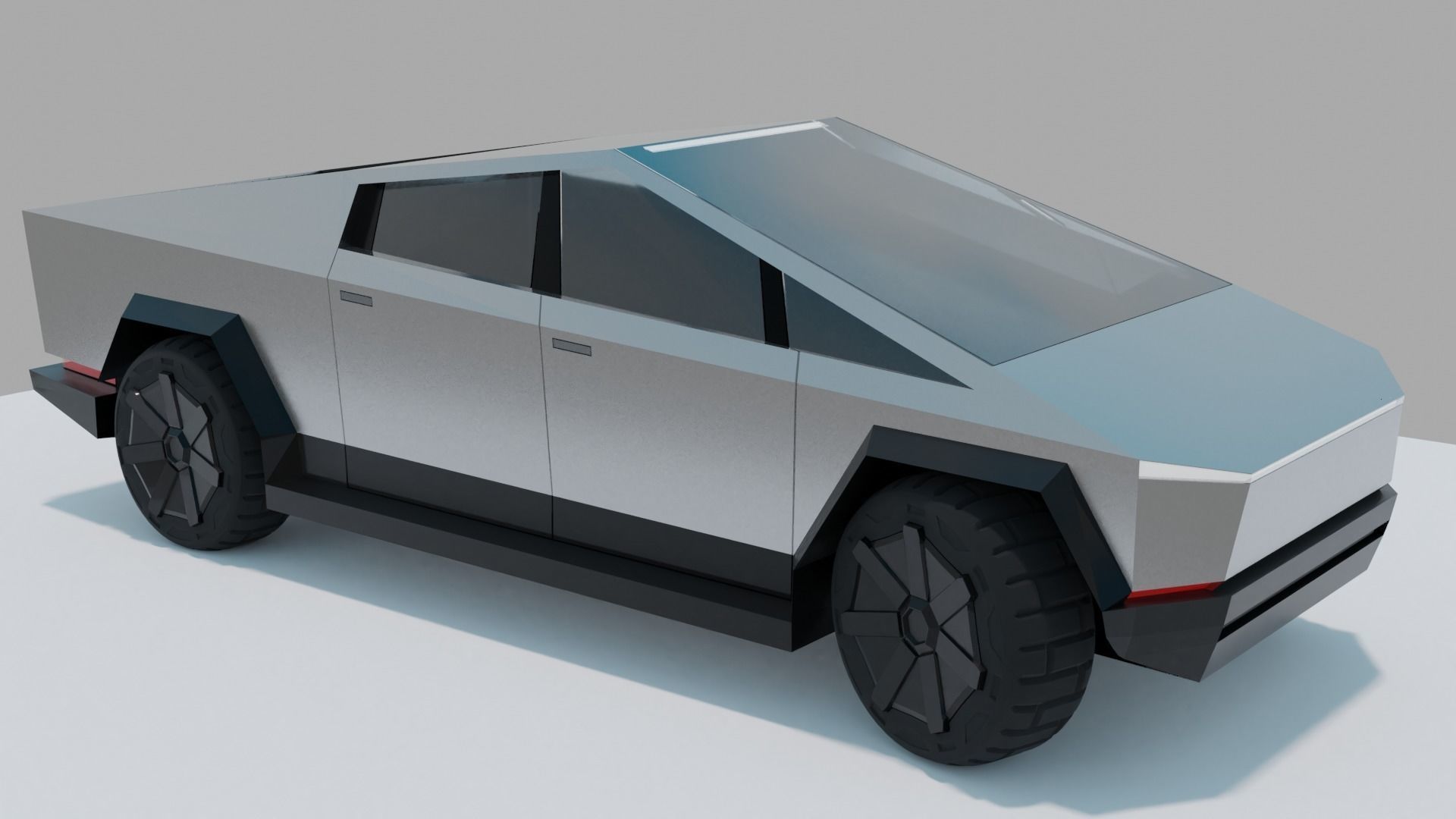 3D model Cybertruck VR / AR / low-poly | CGTrader