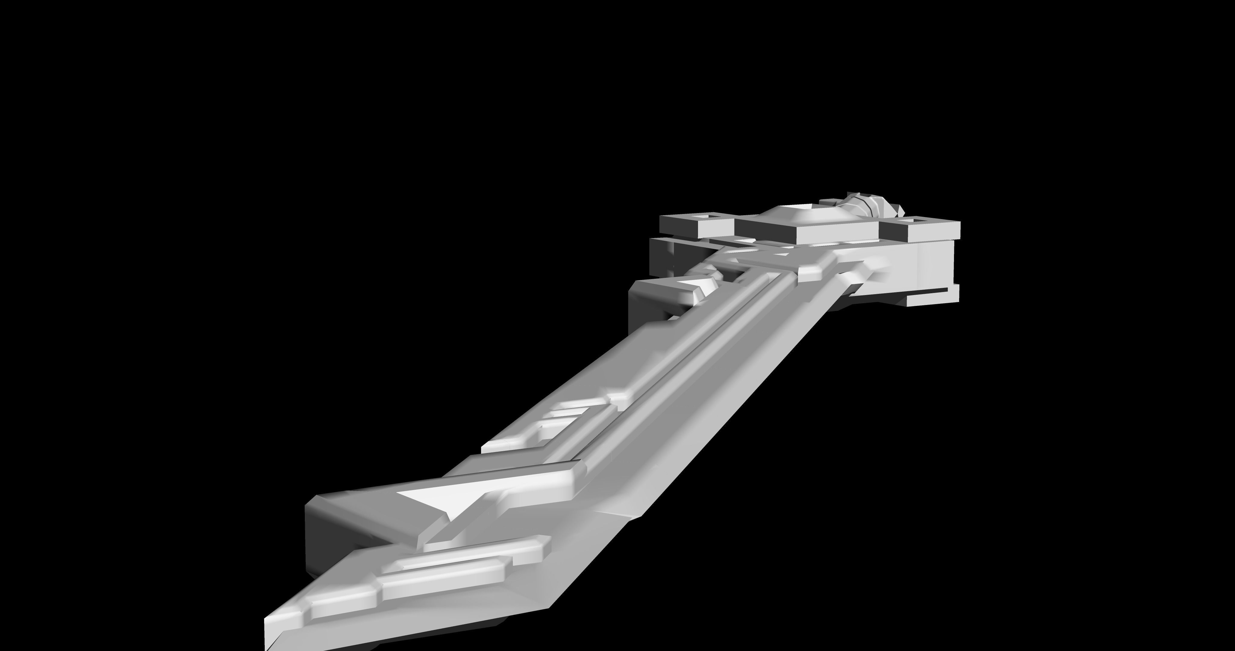 Genshin Impact Sword Summit Shaper 3D model 3D printable | CGTrader