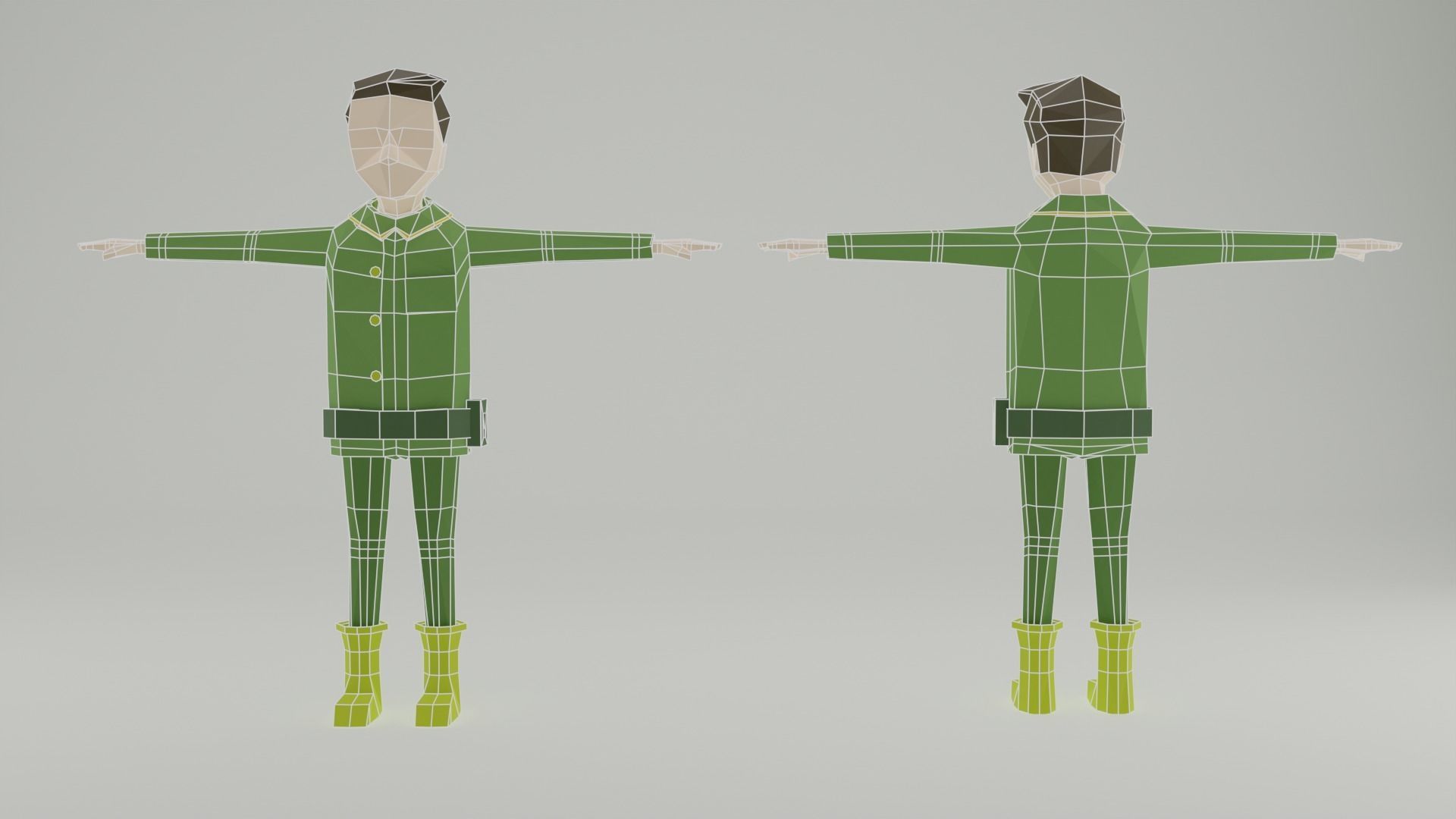 3D model Low poly soldier character 3D VR / AR / low-poly | CGTrader