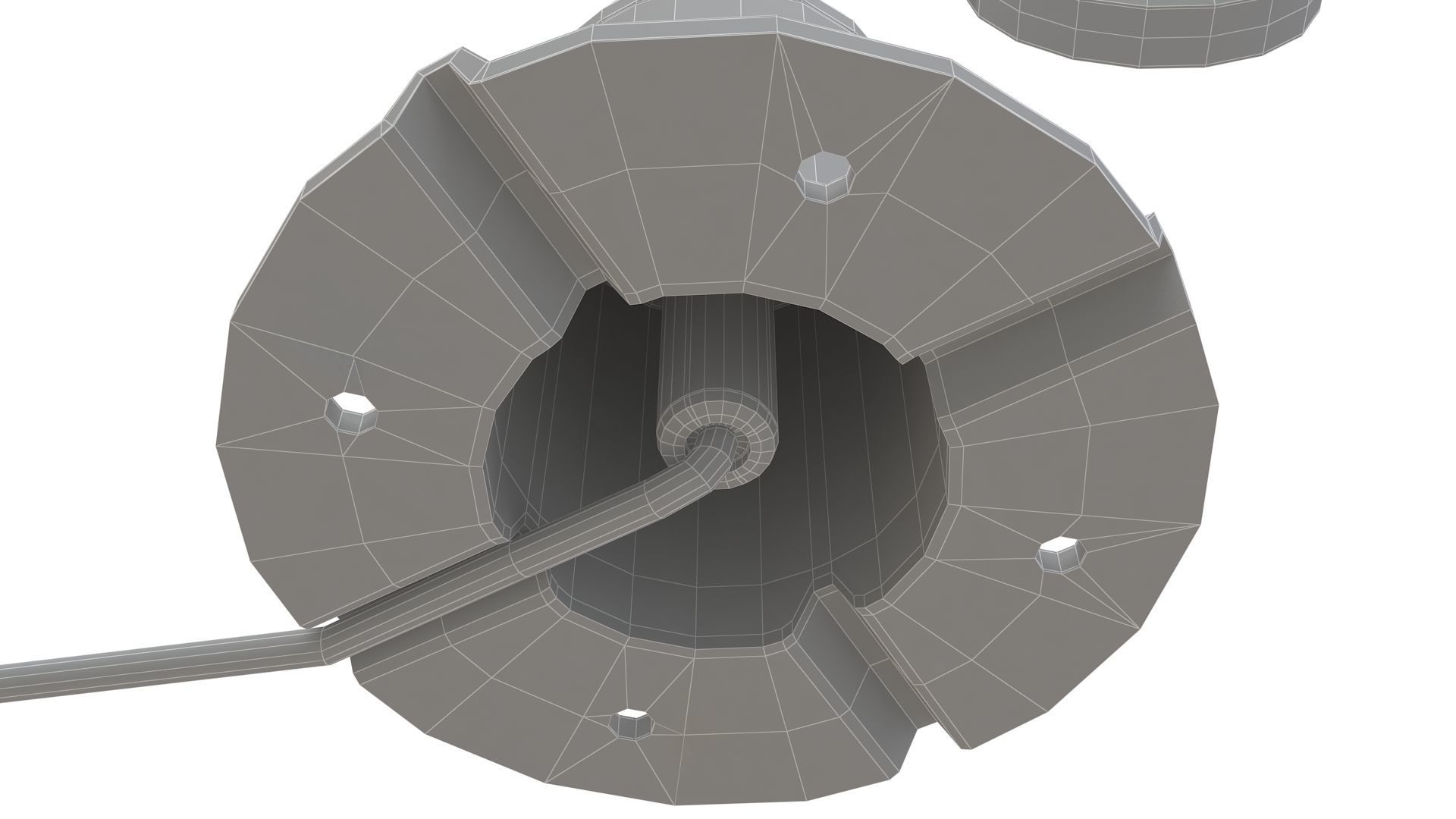 Wind Direction Sensor Transmitter 01 3D model | CGTrader
