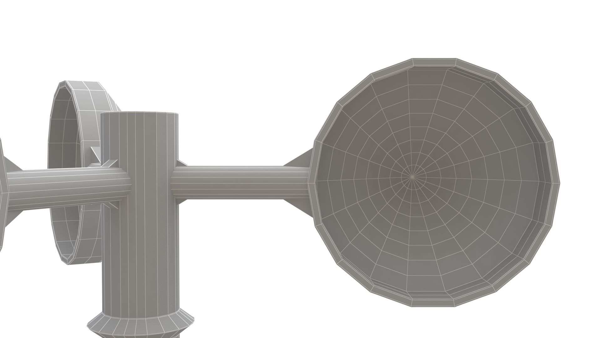 Wind Direction Sensor Transmitter 01 3D model | CGTrader